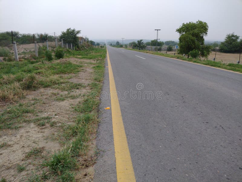 Lane outdoor asphalt road stock photo. Image of trail - 265618766