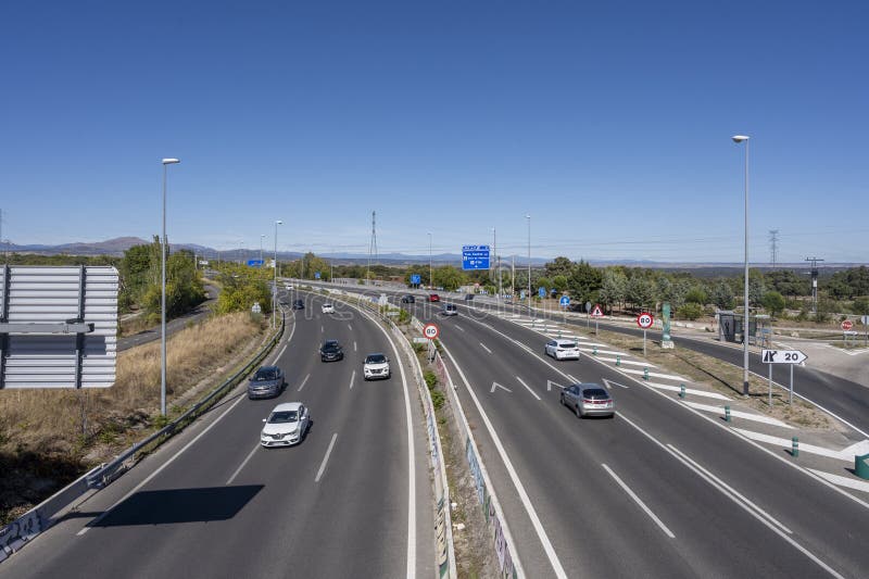 The Lanes for Each Direction are Separated by a Median or Central ...