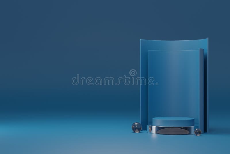 Minimal Abstract Background for Cosmetic Product Presentation. 3d ...