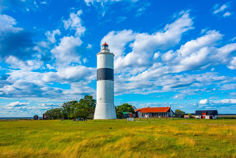 Lange Jan Lighthouse at Oland Island in Sweden Editorial Stock Photo ...