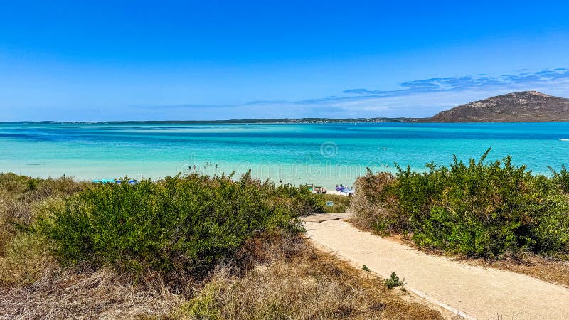 Langebaan Lagoon in the Western Cape, South Africa. Stock Photo - Image ...