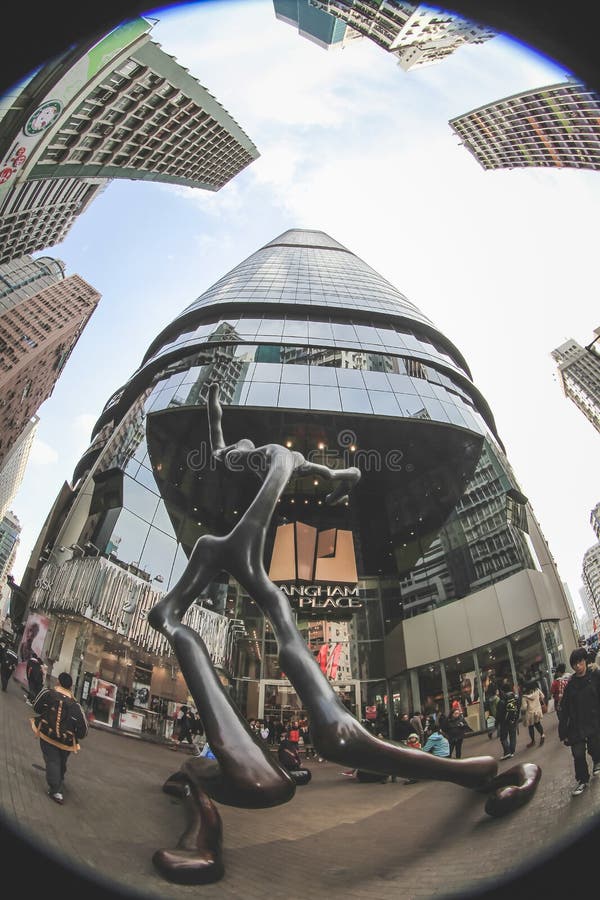 The Langham Place, Mong Kok, Hong Kong 18 Feb 2012 Editorial Image ...