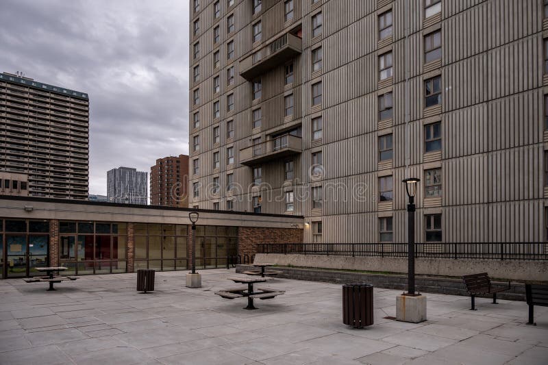 Langin Place and Baker Housing Complex, Calgary Editorial Stock Photo ...