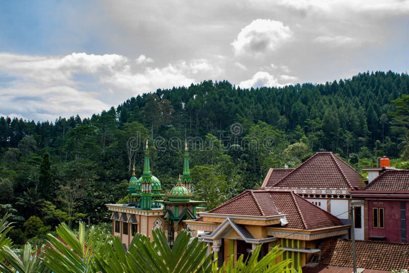Langit wonosobo, indonesia stock image. Image of landscape - 243915085