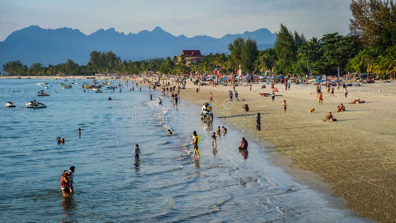 Langkawi beach scenery editorial stock image. Image of holiday - 68114314