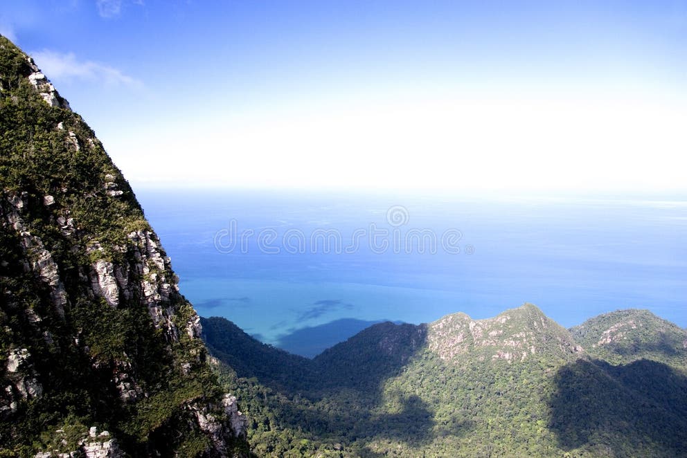 Langkawi Island Mountains and Seas Stock Photo - Image of oceans, leaf ...