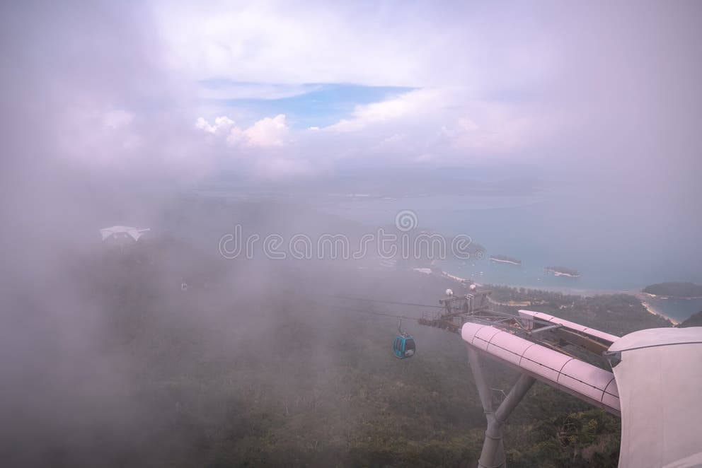 Langkawi, Malaysia, May 31, 2020. Cable Car Base Editorial Image ...