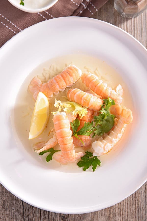 Langoustine stock photo. Image of broth, soup, cuisine - 46370122