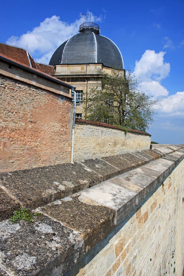 Langres, France stock image. Image of terrace, roof, tower - 44246975