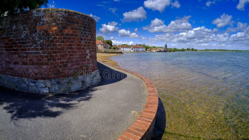 Langstone Harbour and the Mill, Hampshire, UK Stock Image - Image of ...
