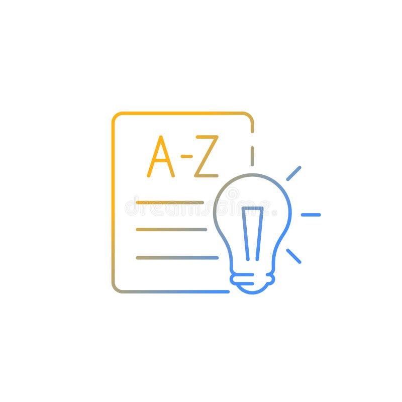 Language Arts Chalk White Icon on Dark Background Stock Vector ...