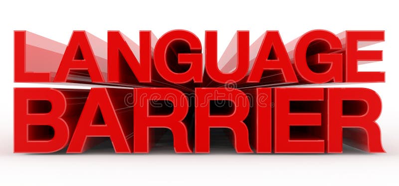 Language Barrier Translation Interpret Message Meaning Words Stock ... Language Barrier Translation Interpret Message Meaning Words Stock ...