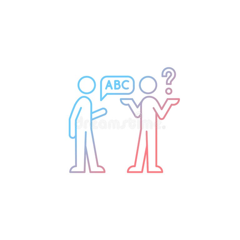 Speaking Languages Line Art Stock Illustrations – 67 Speaking Languages ...