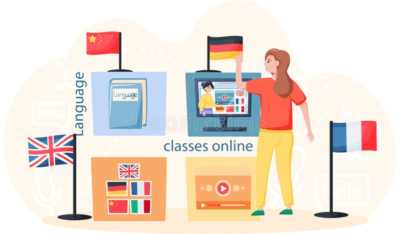 Language Classes Online, Free Tutorial. Foreign Speech Study at Home ...