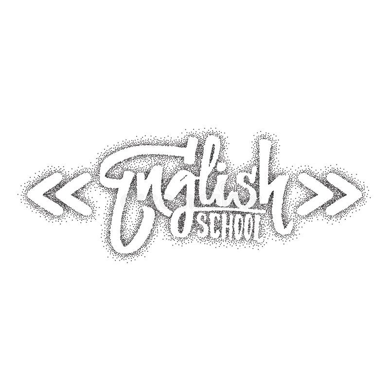 Language Club Badges and Labels Dotworking, Elements for Your Design ...