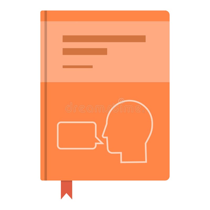 Language and Communication Book Cover Stock Vector - Illustration of ...
