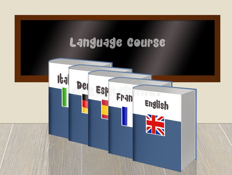 Language course stock illustration. Illustration of vocabulary - 91326021
