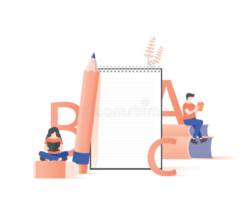 Language Course Flat Set stock vector. Illustration of school - 276302827