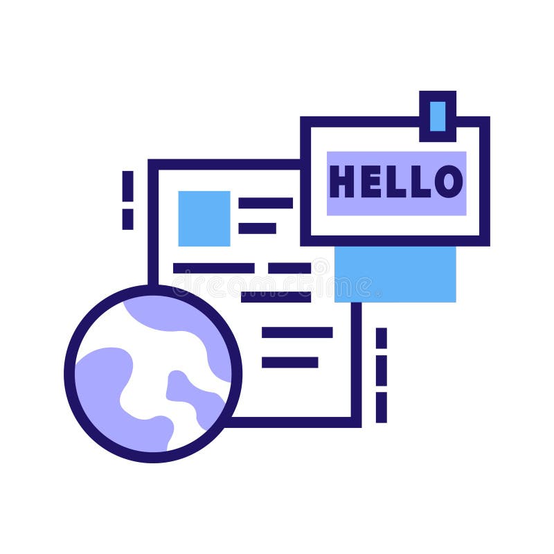 Language Courses Color Line Icon. Speaking Club. Language Learning Camp ...