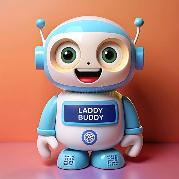 Language Learning Buddy is an AI-powered Toy Tha Stock Illustration - Illustration of algorithm ...