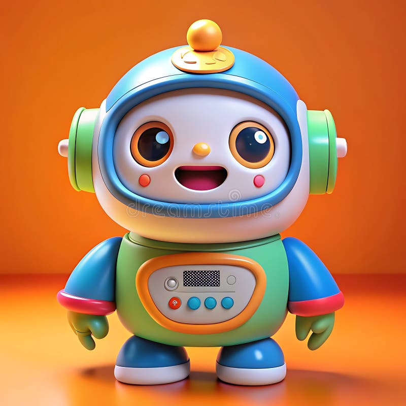 Language Learning Buddy is an AI-powered Toy Stock Illustration ...