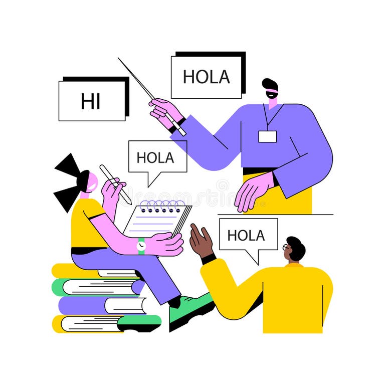 Native English Speaker Stock Illustrations – 249 Native English Speaker ...