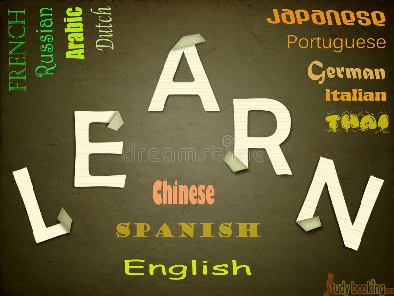 Language Learning stock illustration. Illustration of listed - 49606008
