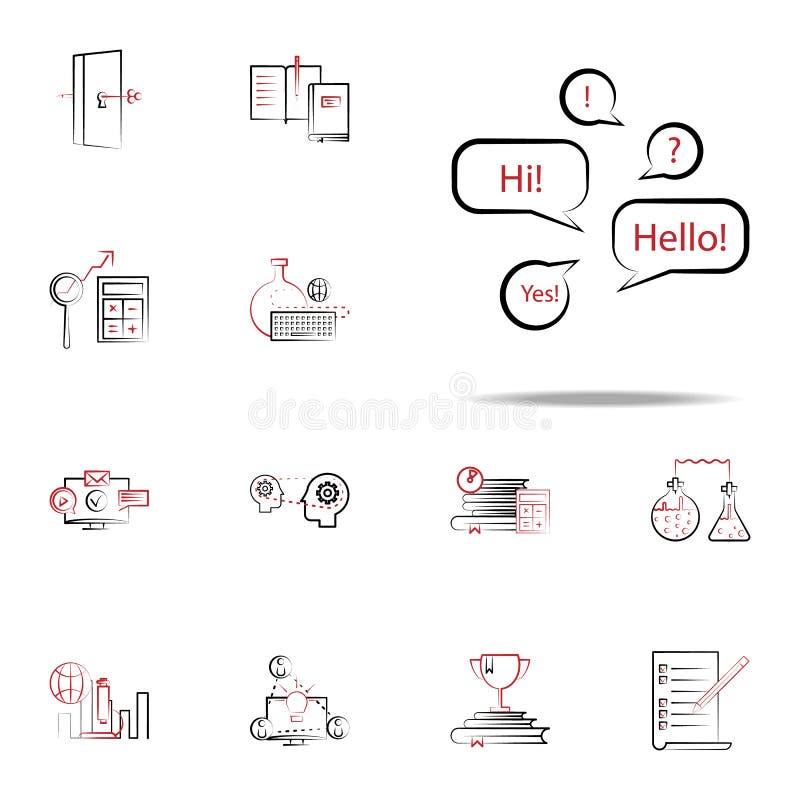 Education, Lab, Learning Icon. Element of Enrichment Program for School ...