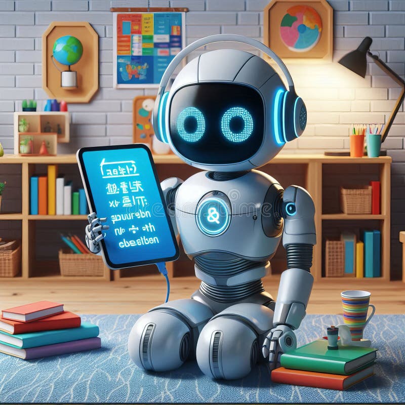 30 132. Language Learning Robot - a Robot Designed for Teachig Stock Photo - Image of ...