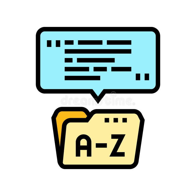 Language Proficiency Interview Job Color Icon Vector Illustration Stock ...