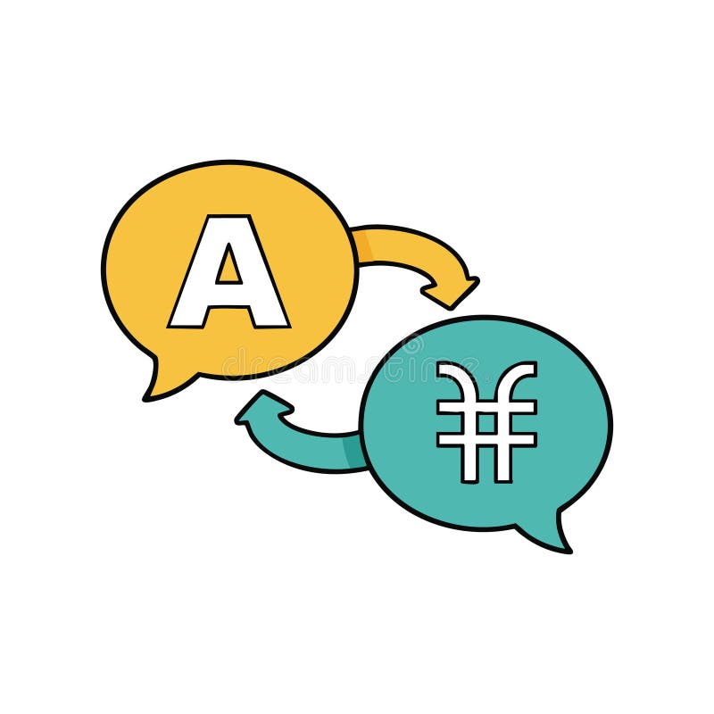 Language Translation Vector Simple Icon Stock Illustrations – 2,212 ...