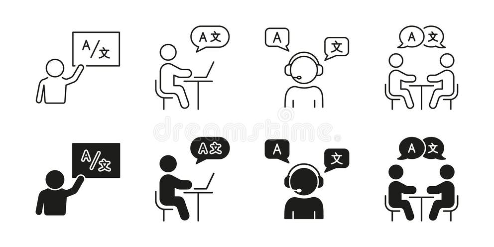 Interpretation Symbol Collection Stock Illustrations – 1,337 ...