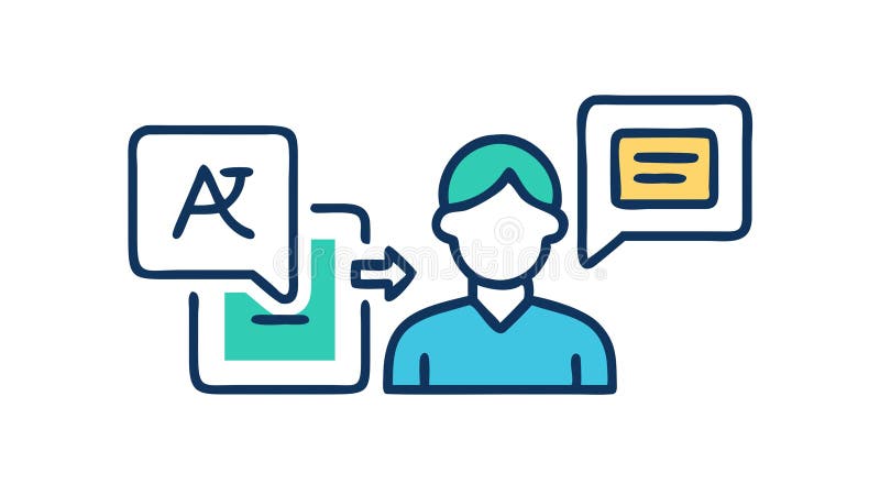 Language Translation and Communication Vector Icon, Vector Design ...