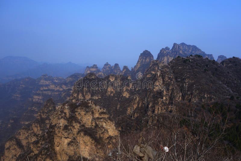 Langya Mountain,China stock image. Image of asia, outside - 53598159