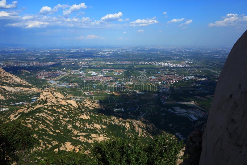 Langya Mountain,China stock photo. Image of city, chinese - 53598200