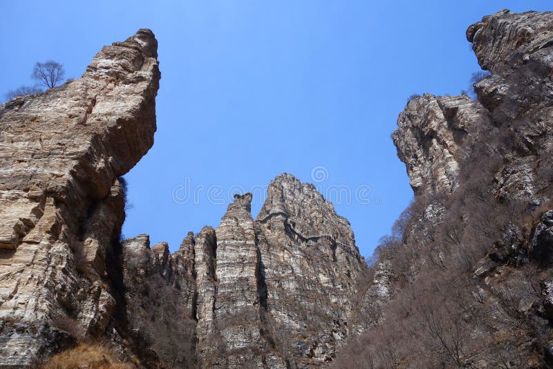 Langya Mountain,China stock photo. Image of outside, hebei - 53598154