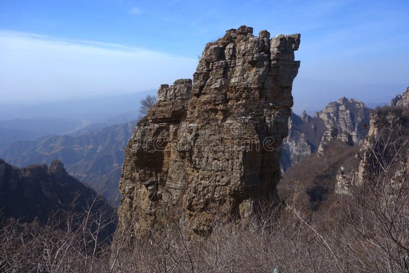 Langya Mountain,China stock image. Image of asia, outside - 53598159