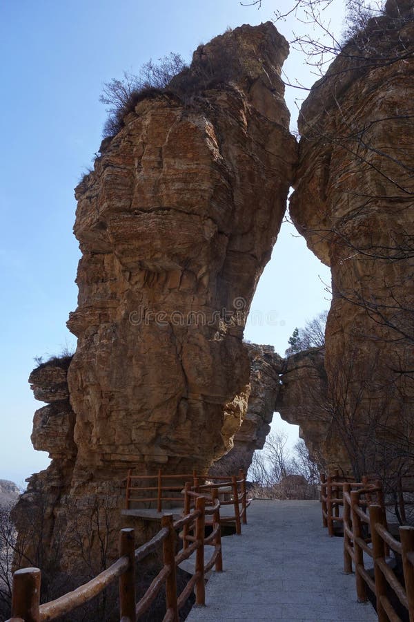 Langya Mountain,China stock photo. Image of tree, china - 53598190