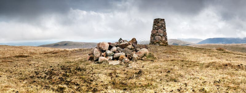 Lank Rigg Summit stock photo. Image of landmark, beauty - 27316628