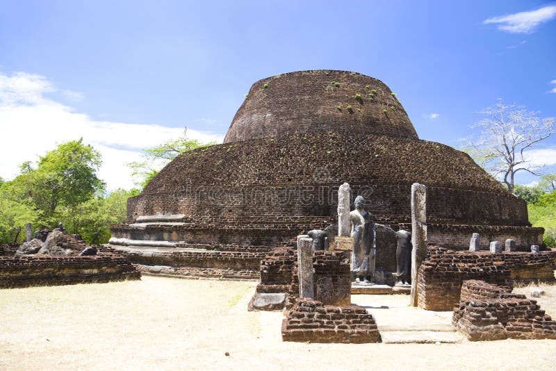 Lanka Pabalu Polonnaruwa Sri Vehera 库存照片 - 图片 包括有 : 11252302