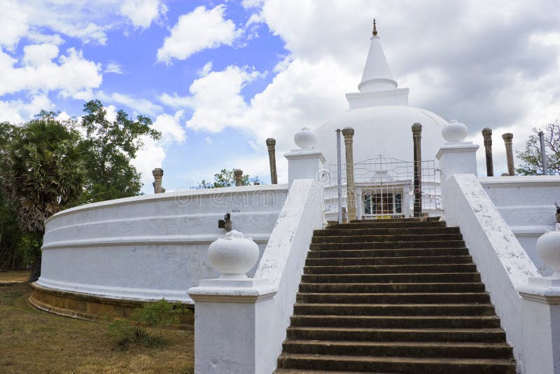 Lankaramaya, Anuradhapura, Sri Lanka Stock Image - Image of dagoba ...