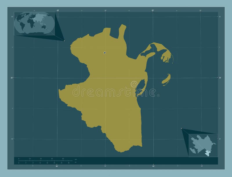 Lankaran, Azerbaijan. Solid. Major Cities Stock Illustration ...
