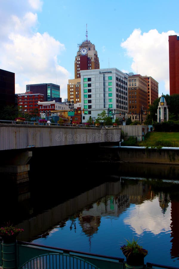 Lansing Skyline editorial photo. Image of capitol, city - 97626121