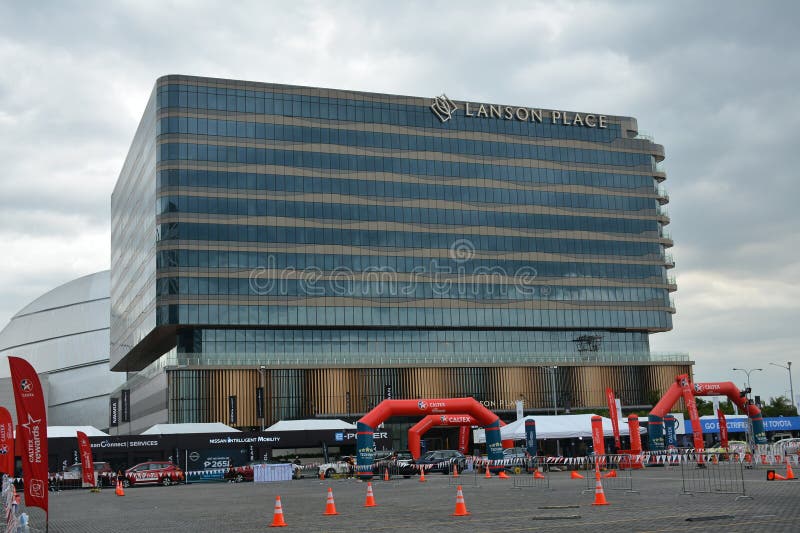 Lanson Place Hotel Facade in Pasay, Philippines Editorial Stock Photo ...