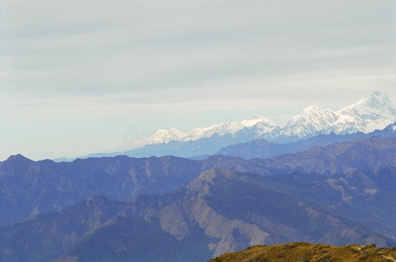 Lantang mountains stock photo. Image of peaks, capped - 2857324