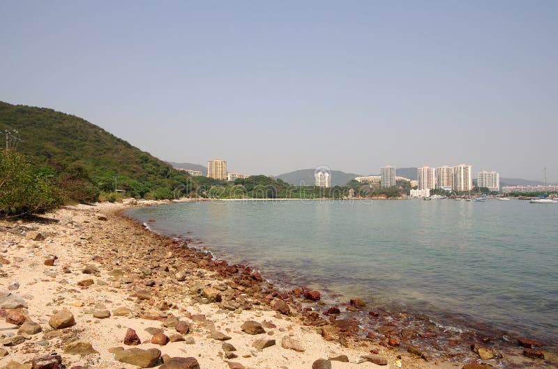 Lantau Island stock photo. Image of boat, port, ship - 45735852