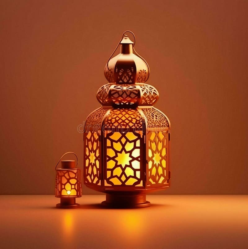 Lantern in the Dark Lantern in the Garden Lantern in the Night Stock ...