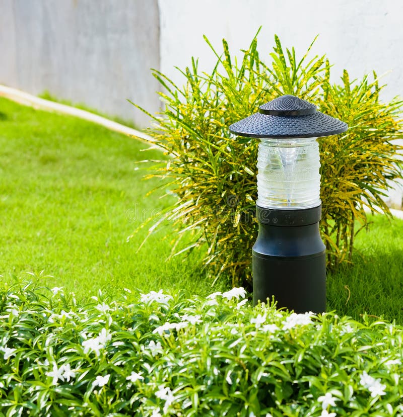Lantern in the garden stock image. Image of home, plafond - 130386077