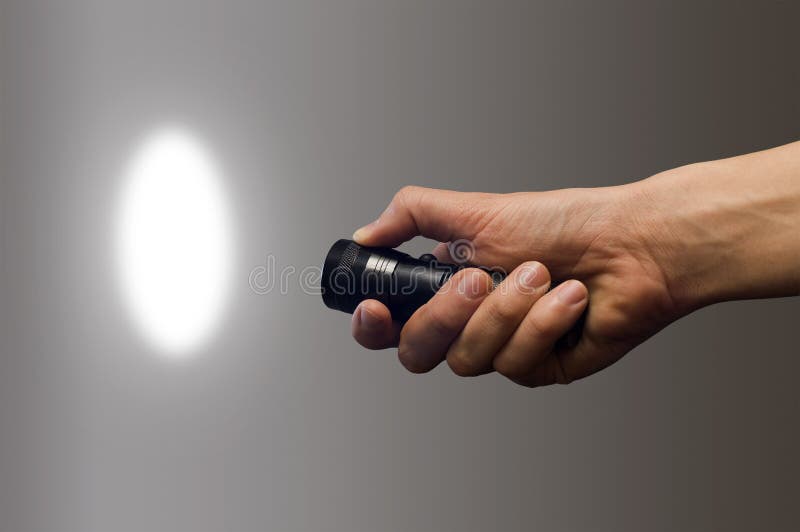 Lantern in the hand stock image. Image of looking, palm - 4032391
