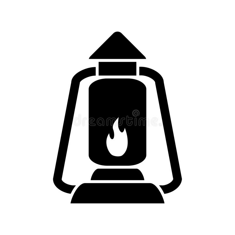 Lantern Icon Vector Design Template Basic RGB Stock Illustration ...